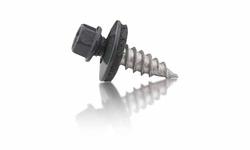 Pro-Grip #12 x 3/4" Hex Drive Midnight Gray Stitch Screw - 1 lb. at ...