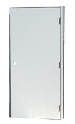 36"W x 80"H White Steel Commercial Service Door at Menards®