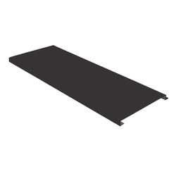 10' Charcoal Black Residential Steel Jamb Cover for 4-9/16" Door Frame ...