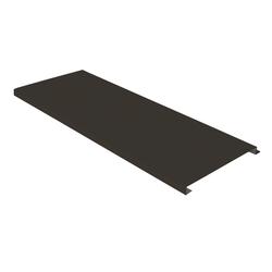 10' Burnished Slate Residential Steel Jamb Cover for 6-9/16" Door Frame ...