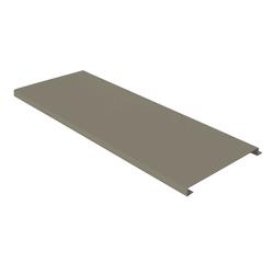10' Light Stone Residential Steel Jamb Cover for 6-9/16" Door Frame at ...