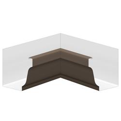 Premium Pro-Steel® 6" Burnished Slate Gutter Inside Corner at Menards®