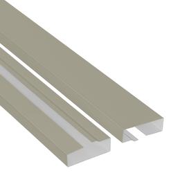10' Beige Pro-Snap® Steel Vertical Siding Board & Batten Trim at Menards®