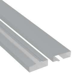 10' Light Gray Pro-Snap® Steel Vertical Siding Board & Batten Trim at ...