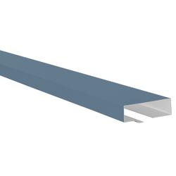 10' Slate Blue Pro-Snap® Steel Vertical Siding Board & Batten Trim at ...