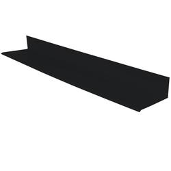 2" x 3.75" x 10' Midnight Black Brick Ledge at Menards®