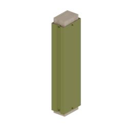 4 x 6 x 10' Bronze Post Cover at Menards®