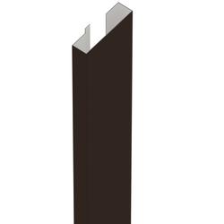 10' Brown Pro-Snap® Steel Vertical Siding Board & Batten Trim at Menards®