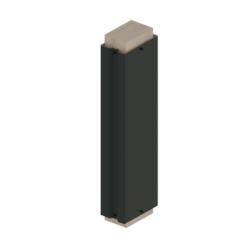 4 x 6 x 10' Charcoal Black Post Cover at Menards®
