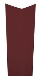 10' Colonial Red Residential Steel Siding O/S Corner Cap at Menards®