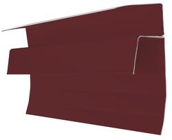 12' Colonial Red Steel J-Trim with F-Channel (Large) at Menards®