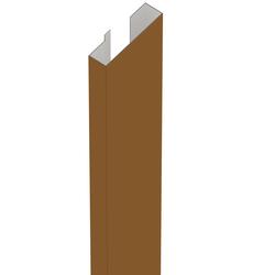 10' Copper Color Pro-Snap® Steel Vertical Siding Board & Batten Trim at ...