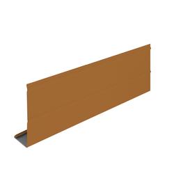12' Copper Color Steel L-4 Fascia at Menards®