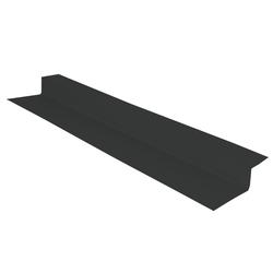 10' Charcoal Black Steel Hemmed D-2 Trim at Menards®
