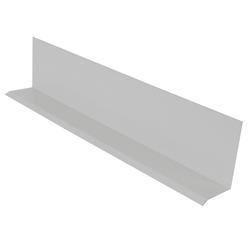 10' Ash Gray Residential Steel Siding Door/Window Flashing at Menards®