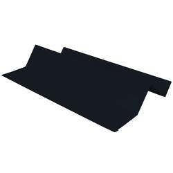 10' Midnight Black Steel Sliding Door Track Cover at Menards®