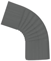 Premium Pro-Steel® 3" x 4" Matte Dover Gray "B" Side Gutter Elbow at ...