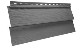 20' Designer Double 4" Matte Dover Gray Steel Lap Siding at Menards®