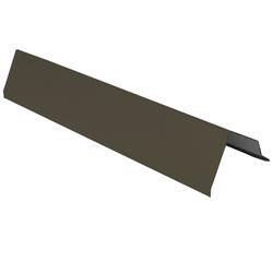 12' 3" Matte Smoky Sable Steel Eave Trim at Menards®