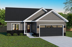 16' 8" Double 4" Rough Sawn Gray Cedar Woodgrain Steel Lap Siding at ...