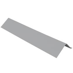 1-3/4" x 1-3/4" x 10' Galvanized Steel Roof Edging- Gutter Apron at ...