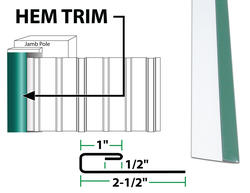 10' Copper Color Steel Hem Trim at Menards®