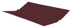 18" x 10' Colonial Red W Valley Flashing at Menards®