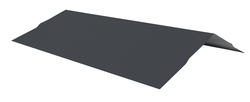 10' Charcoal Gray Steel Universal Ridge Cap at Menards®