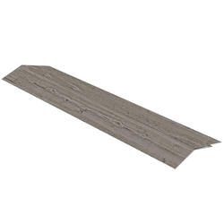 10' Rough Sawn Gray Cedar Steel Inside Corner Trim at Menards®