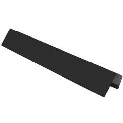 10' Charcoal Black Steel J-Trim at Menards®
