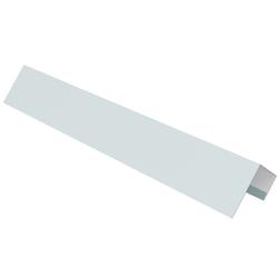 12' 6" Brite White Steel J-Trim at Menards®