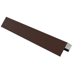 10' Brown Steel J-Trim at Menards®