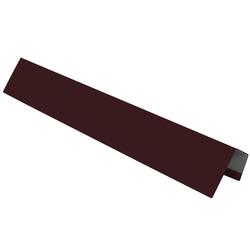 12' 6" Burgundy Steel J-Trim at Menards®