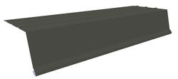 3-3/4" x 1-3/4" x 10' Matte Knight's Armor Heavy Duty Gutter Apron at ...