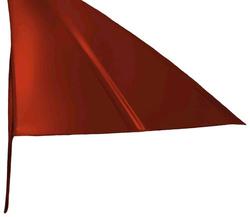 10' Colonial Red Steel L-4 Fascia at Menards®