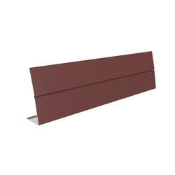 10' Colonial Red Steel L-4 Fascia at Menards®
