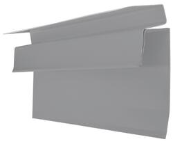 12' Galvanized Steel J-Trim with F-Channel (Small) at Menards®