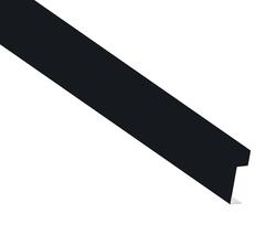 4" x 10' Midnight Black Residential Steel Siding Lineal Trim at Menards®