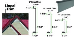 6" x 10' Ash Gray Residential Steel Siding Lineal Trim at Menards®