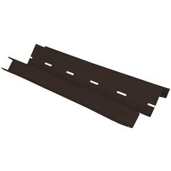 10' Brown Residential Steel Siding Corner Base at Menards®