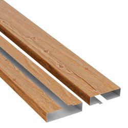 10' Rough Sawn Natural Cedar Pro-Snap® Steel Vertical Siding Batten at ...