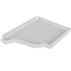 Premium Pro-Steel® 6" Brite White Gutter Right End Cap at Menards®