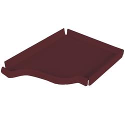 Premium Pro-Steel® 6" Colonial Red Gutter Right End Cap at Menards®