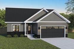 12' 6" Double 4" Rough Sawn Gray Cedar Woodgrain Steel Lap Siding at ...