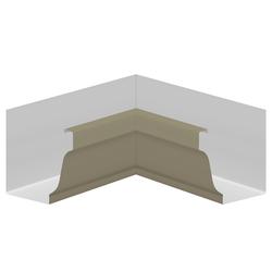 Premium Pro-Steel® 6" Matte Sandy Clay Gutter Inside Corner at Menards®