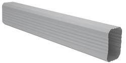 Premium Pro-Steel® 3" x 4" x 10' Light Gray Gutter Downspout at Menards®