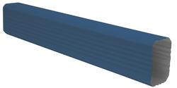 Premium Pro-Steel® 3" x 4" x 10' Ocean Blue Gutter Downspout at Menards®