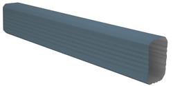 Premium Pro-Steel® 3" x 4" x 10' Slate Blue Gutter Downspout at Menards®
