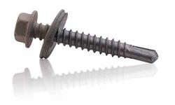 Pro-Grip #12 x 1-1/2" Hex Drive Pinewood Self-Drilling Screw - 1 lb. at ...