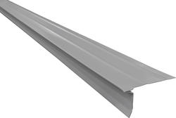2-5/8" x 1-1/8" x 10' Style-D White Steel Drip Edge at Menards®